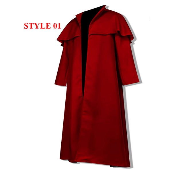 Alucard Hellsing Wool Coat - Western Leather Jacket
