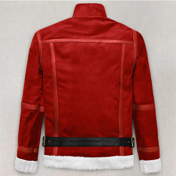 Clint Briggs Ryan Reynolds Red Shearling Jacket