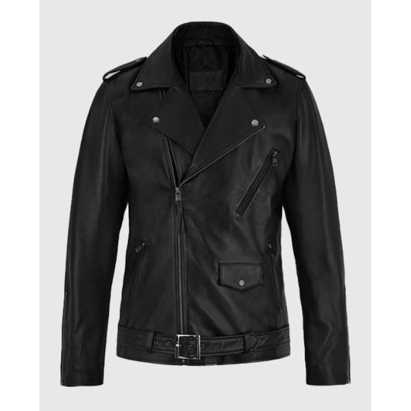 The Wild One Marlon Brando Leather Jacket