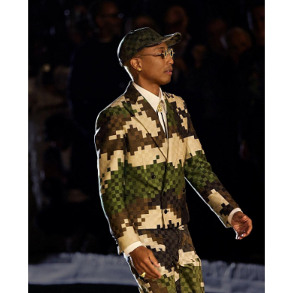 Buy this Pharrell Williams Damoflage Motif Suit on Sale