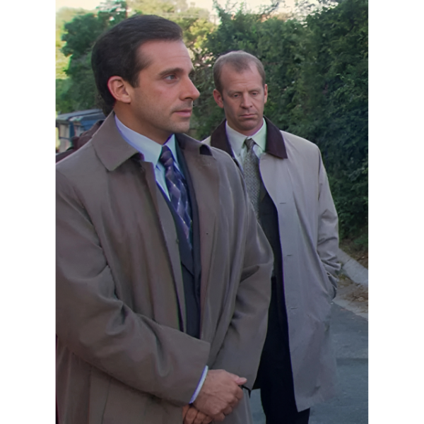 Michael Scott Trench Coat from The Office Movie